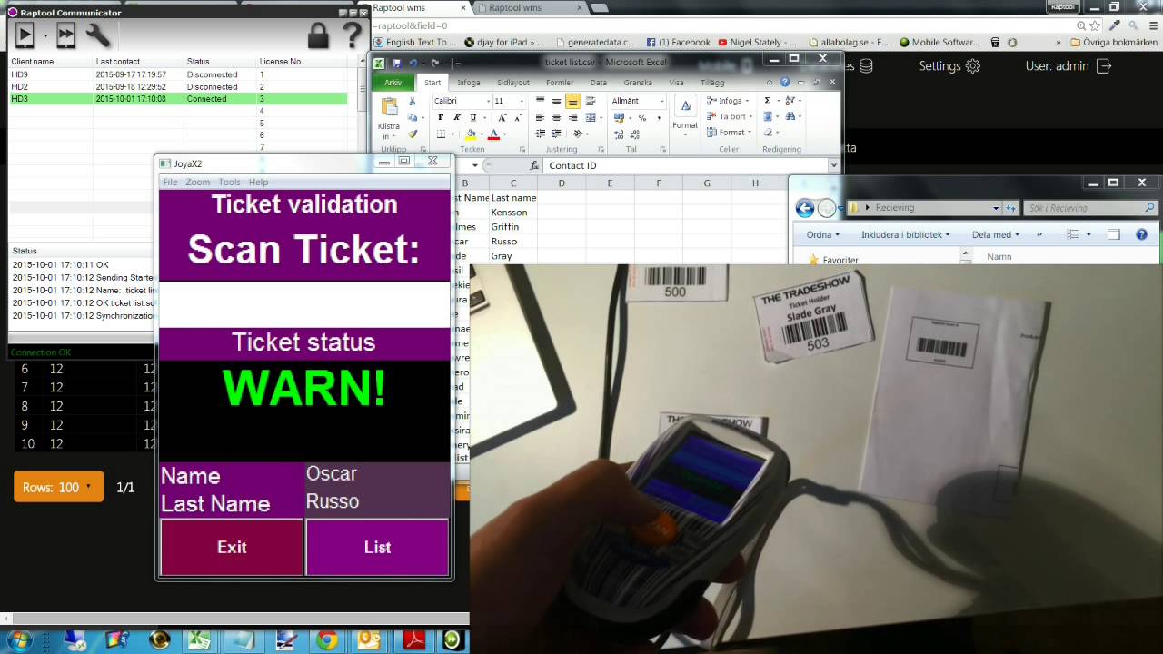Ticket Scanning App Youtube