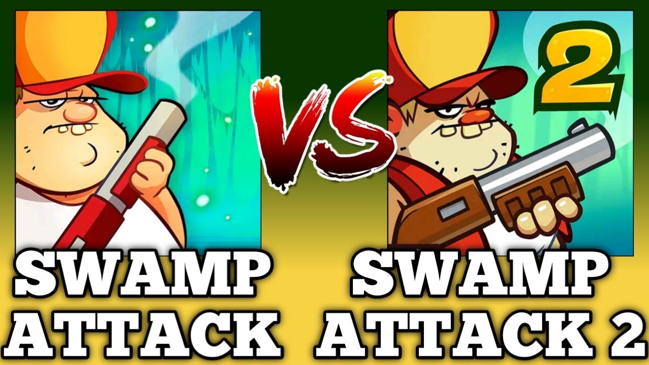 Swamp Attack Vs Swamp Attack 2 Youtube