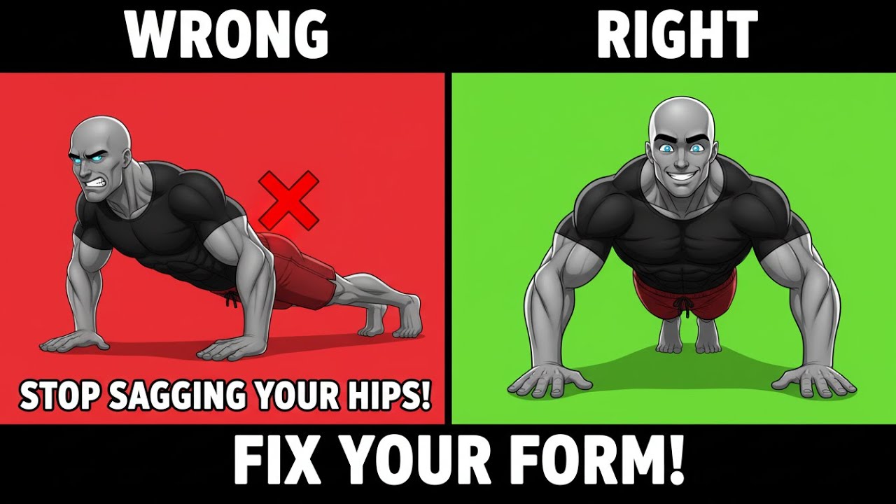 How To Do Push Ups Stop These 5 Mistakes Youtube