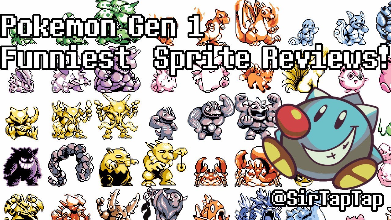 All Pokemon Sprites Gen 1 Pokemon Gen 1 Pixel Sprites By 3dprintdogs