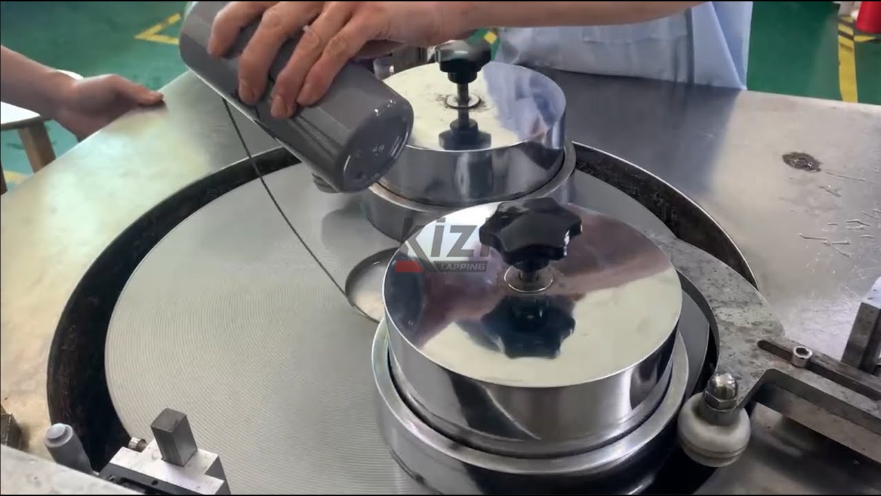 Tungsten Carbide Single Sided Lapping And Polishing Youtube