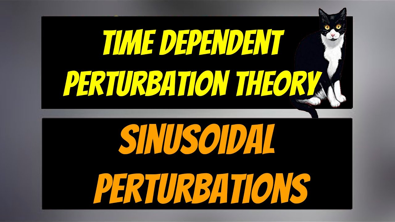 First Order Time Dependent Perturbation Theory Sinusoidal