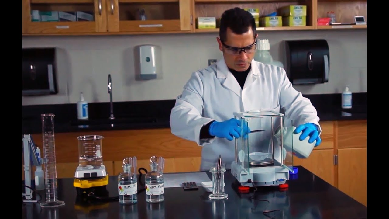 Preparing Tris Buffer Youtube