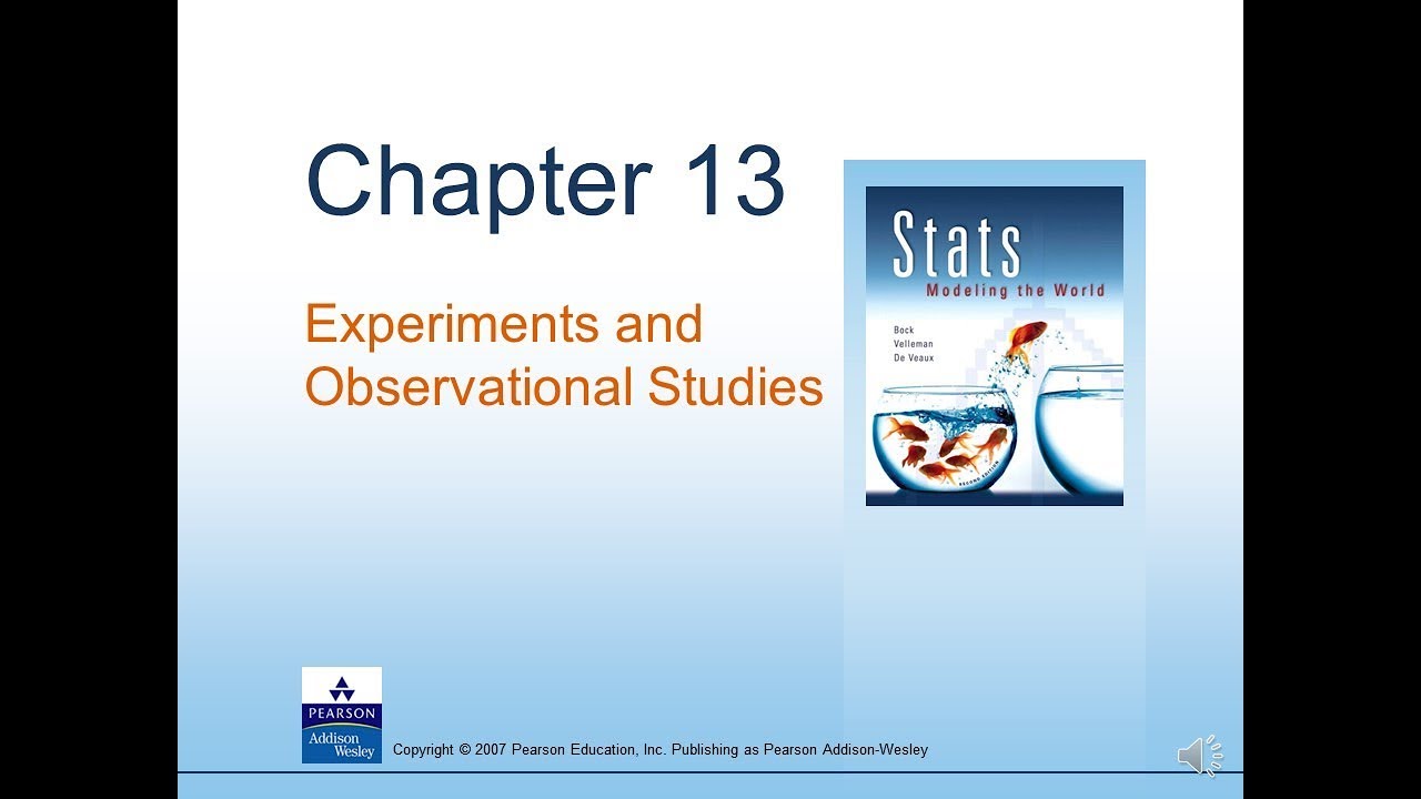Ap Stats Ch 13 Notes Experiments And Observational Studies Youtube