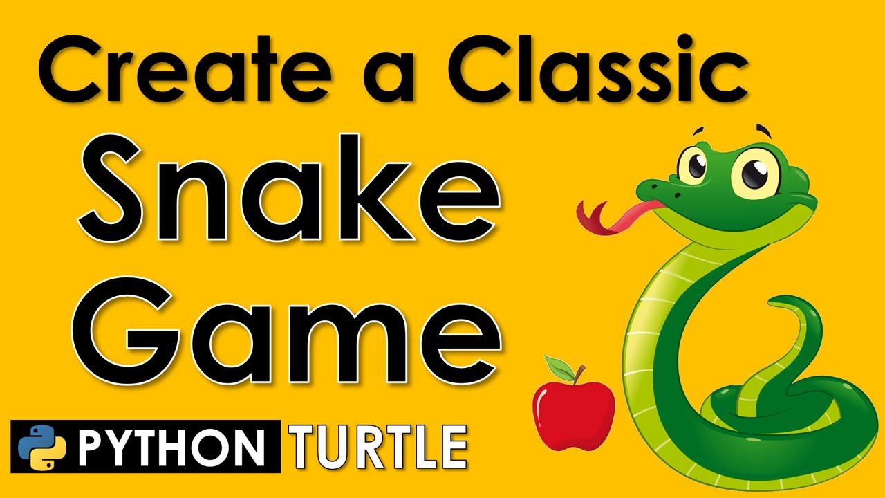 Create A Classic Snake Game Using Python Turtle With Keyboard Function