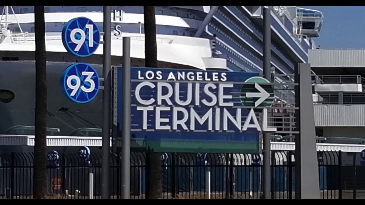 La Cruise Terminal San Pedro Youtube