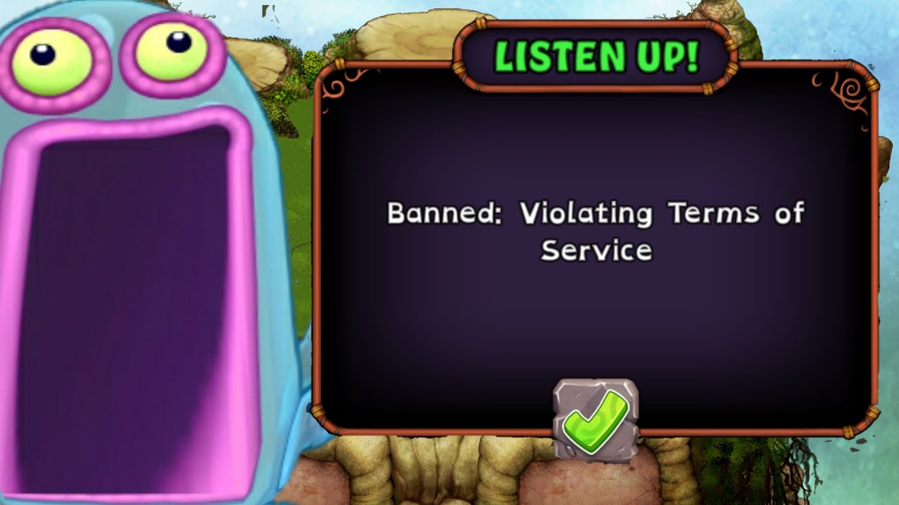 Why I M Banned Off My Singing Monsters Youtube