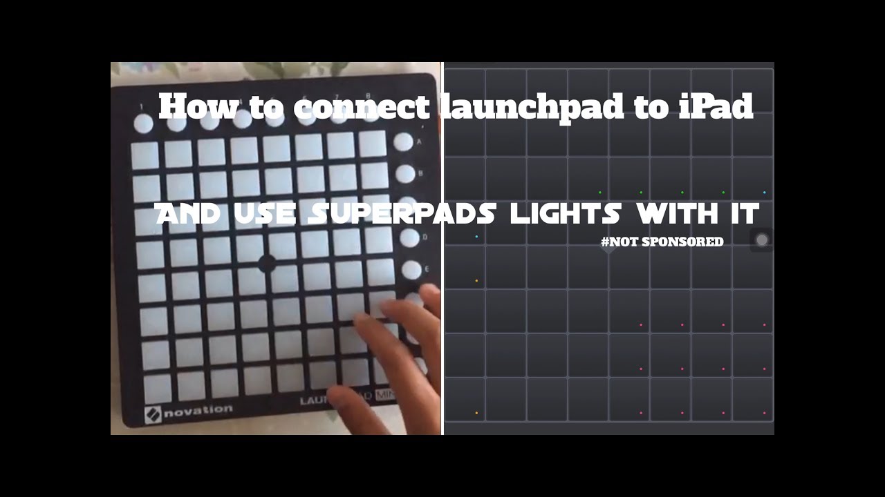 How To Connect Your Launchpad To Ipad Iphone Youtube