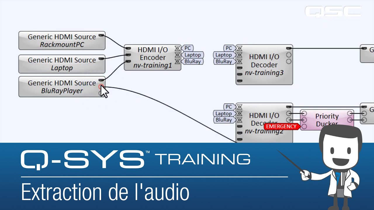 Breakaway Audio Q Sys Video 101 Training French Youtube
