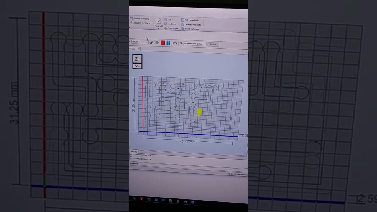 Milling Pcb Easy Way Universal Gcode Sender Youtube