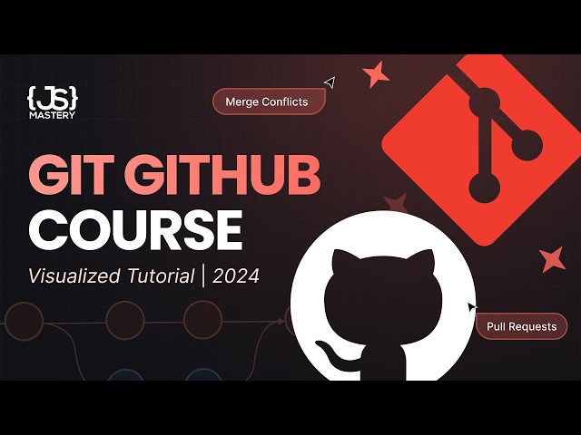 Video Summary Git Github Tutorial Visualized Git Course For