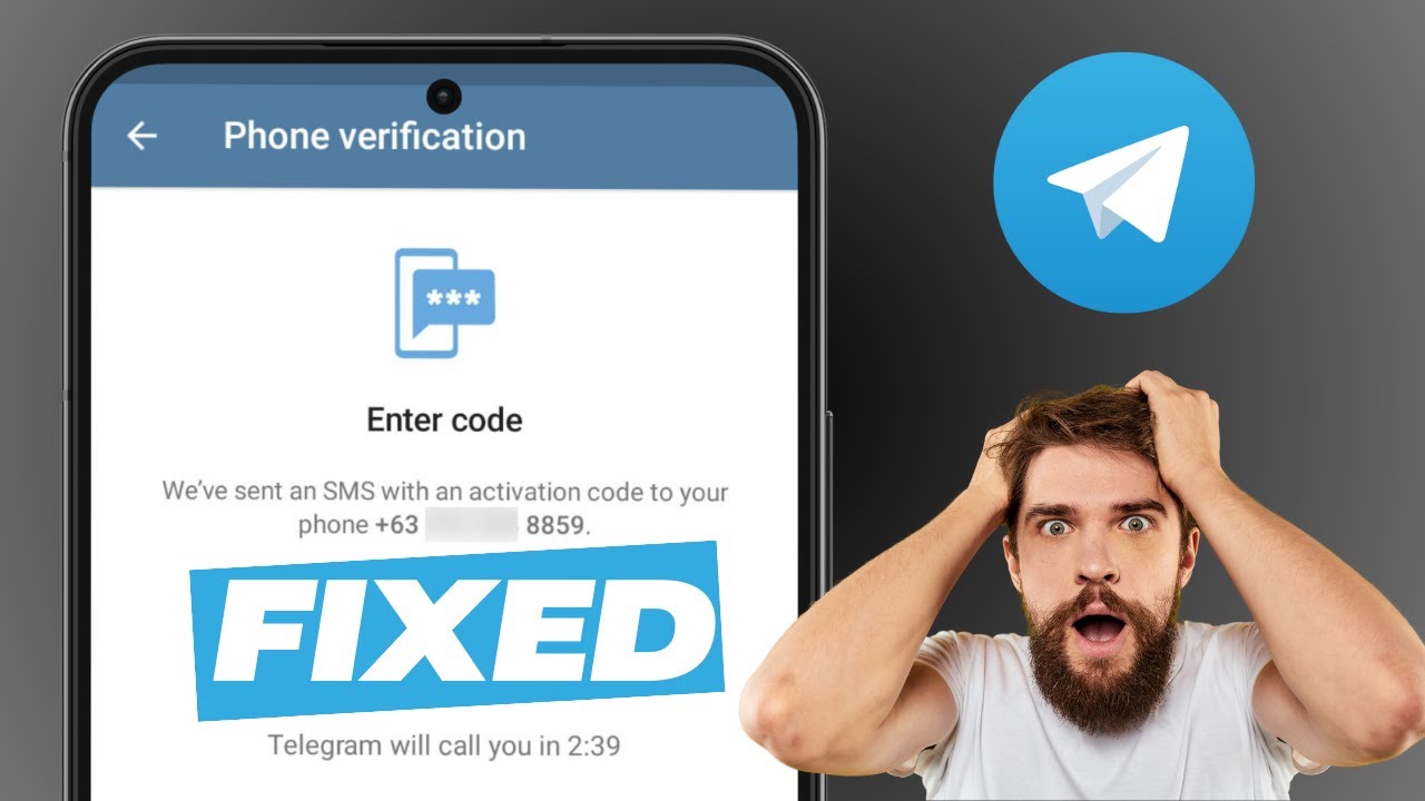 Fixed Telegram Not Sending Verification Code Problem On Android Youtube