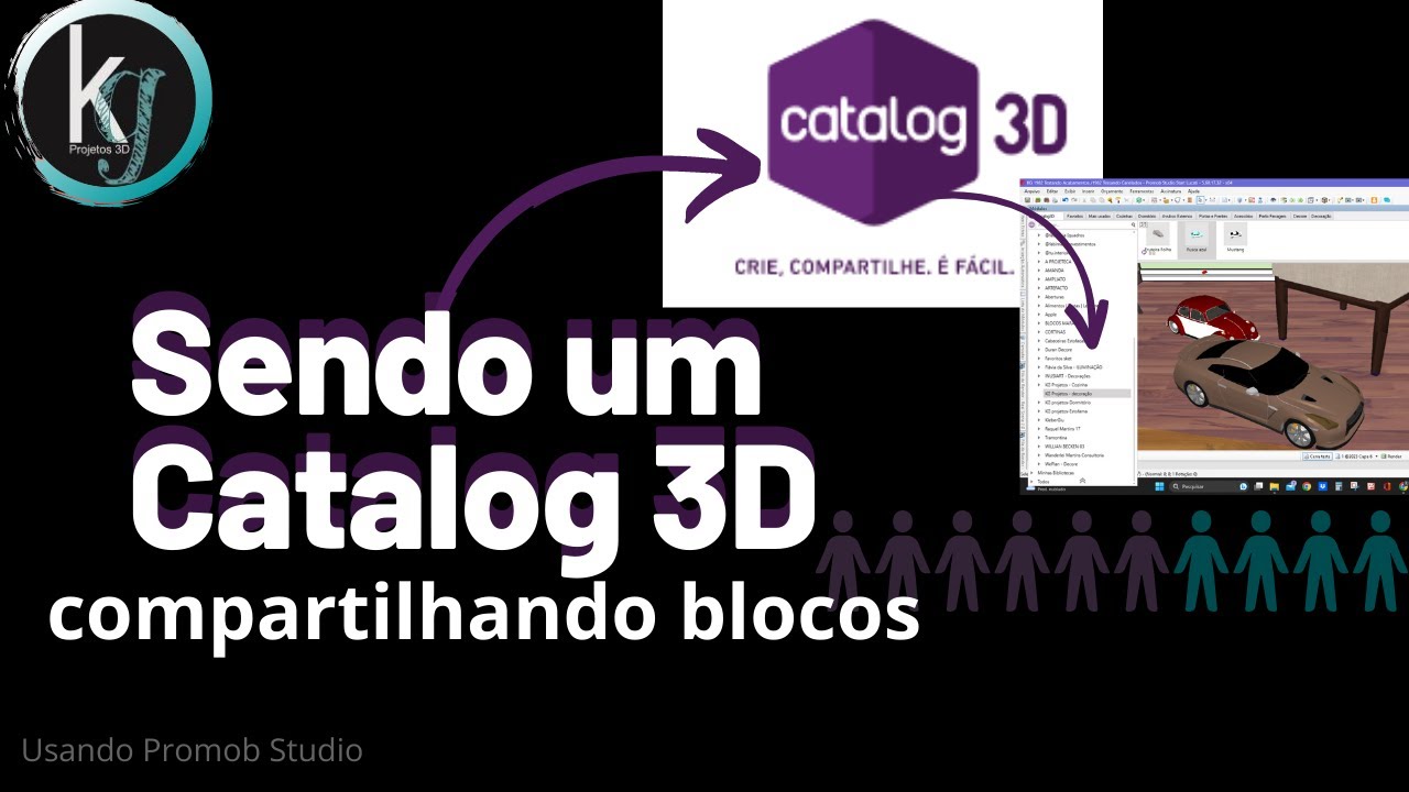 Criando Usuario No Catalog 3d Kg Projetos3d Promob Kleber