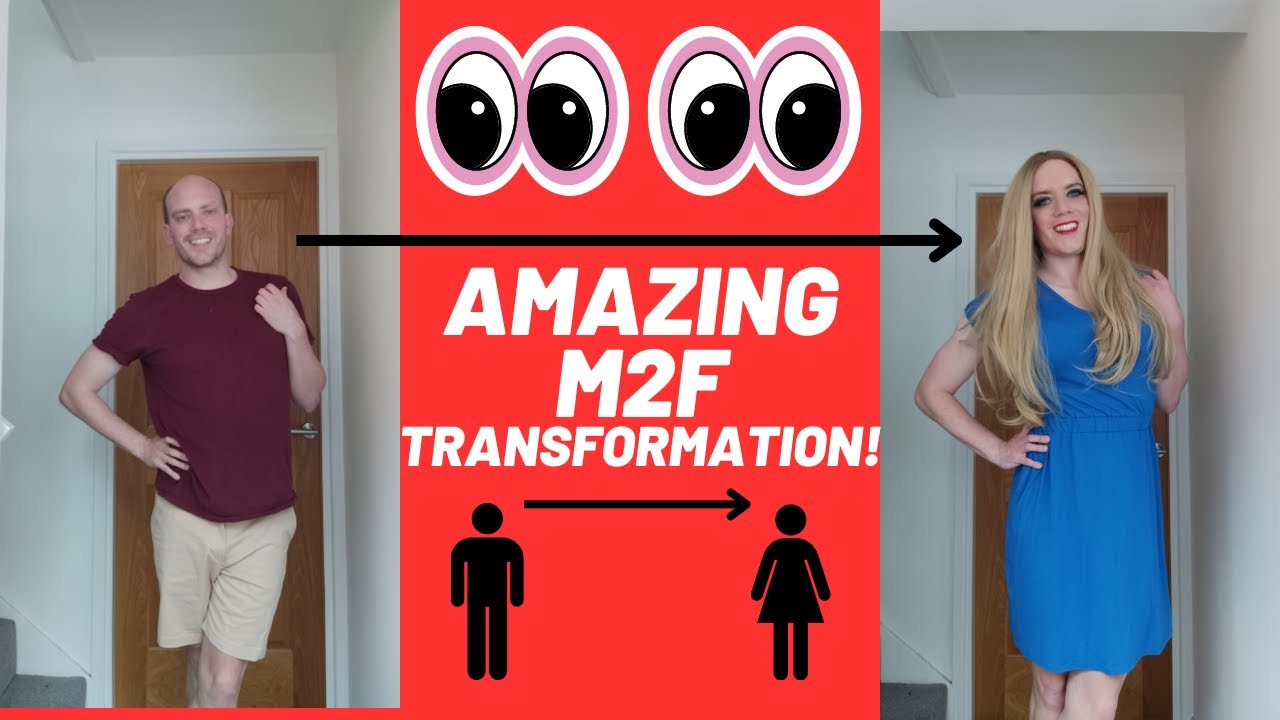 Incredible M2f Transformation Crossdresser Youtube