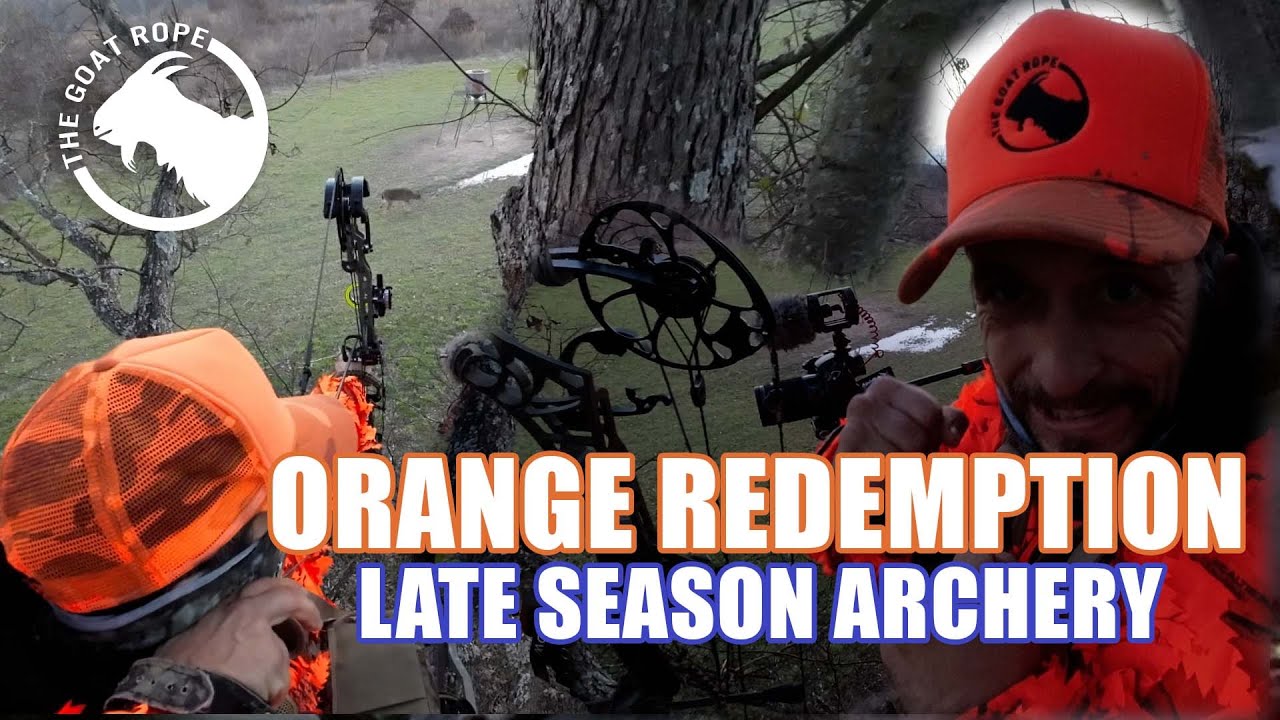 Late Season Archery Orange Redemption Youtube