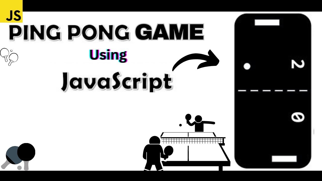 Ping Pong Game Using Javascript рџџ Html5 Canvas Games рџ ґ Youtube