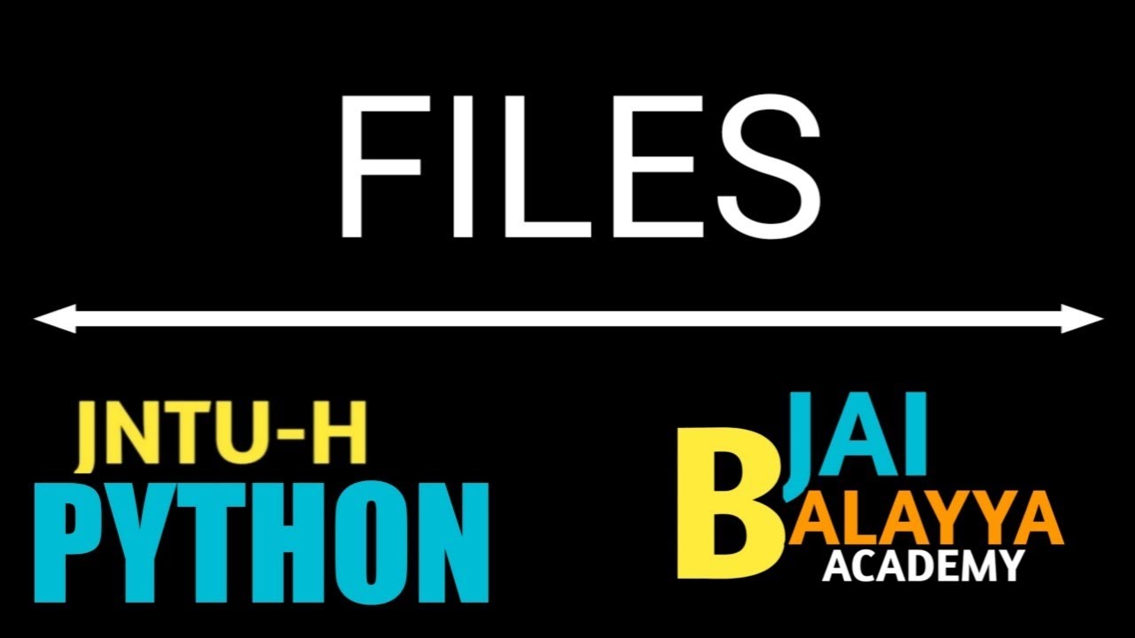 Files Python Youtube