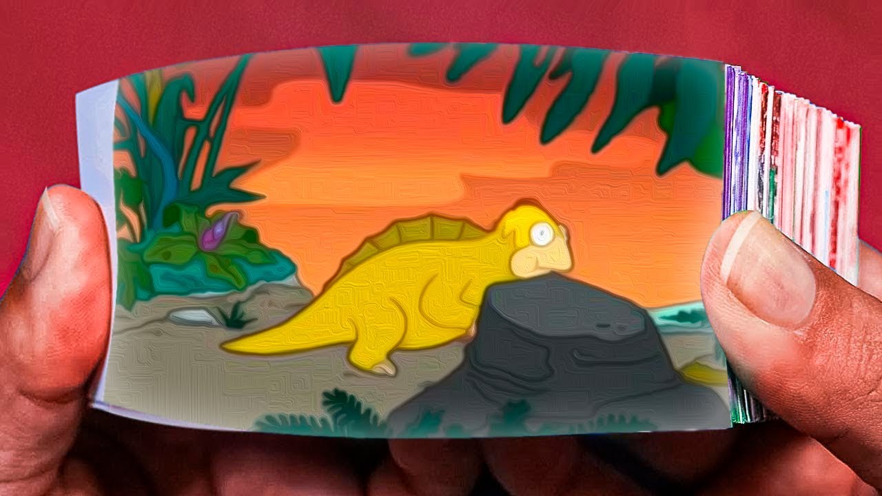Evolution Of Simpsons Flipbook Animation Youtube