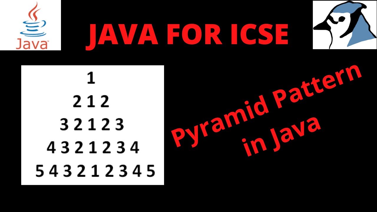 Pyramid Pattern Java Youtube