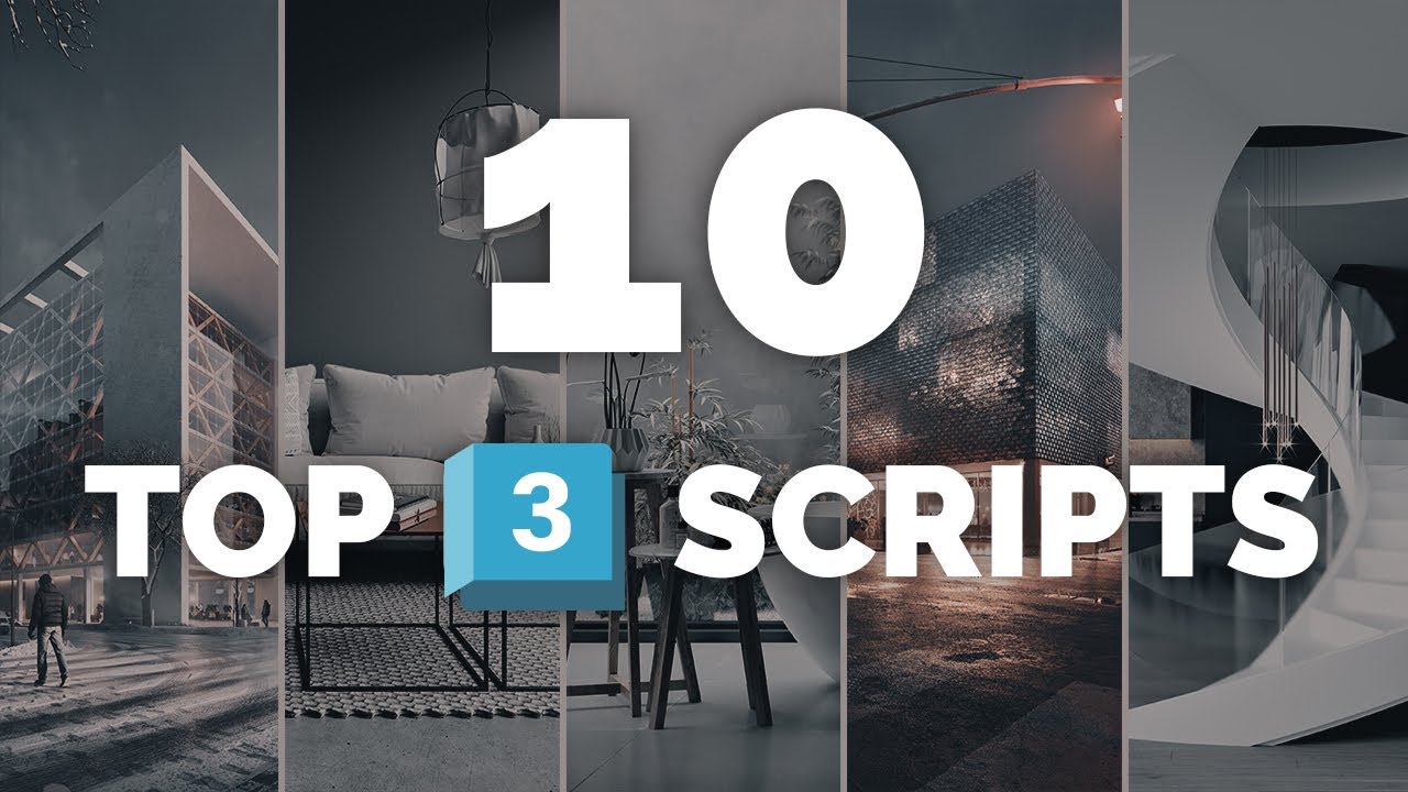 Top 10 Useful 3ds Max Scripts That Speed Up My Work Youtube