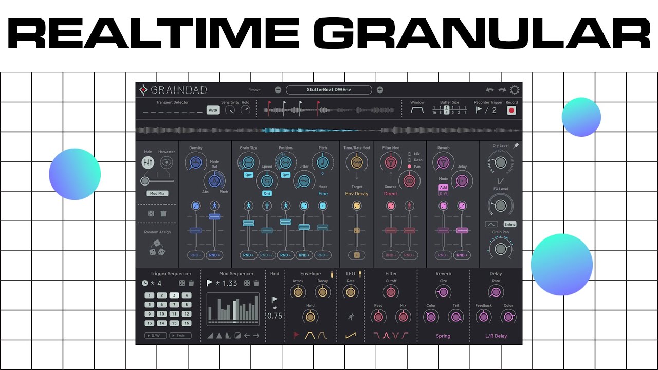 Graindad Sugar Bytes New Granular Fx Plugin Youtube