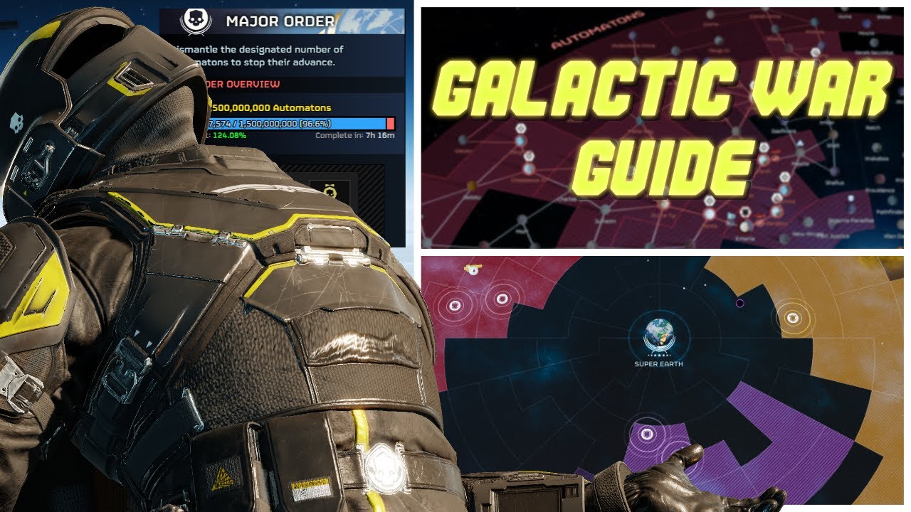 The Ultimate Beginners Guide To The Galactic War Helldivers 2 Youtube