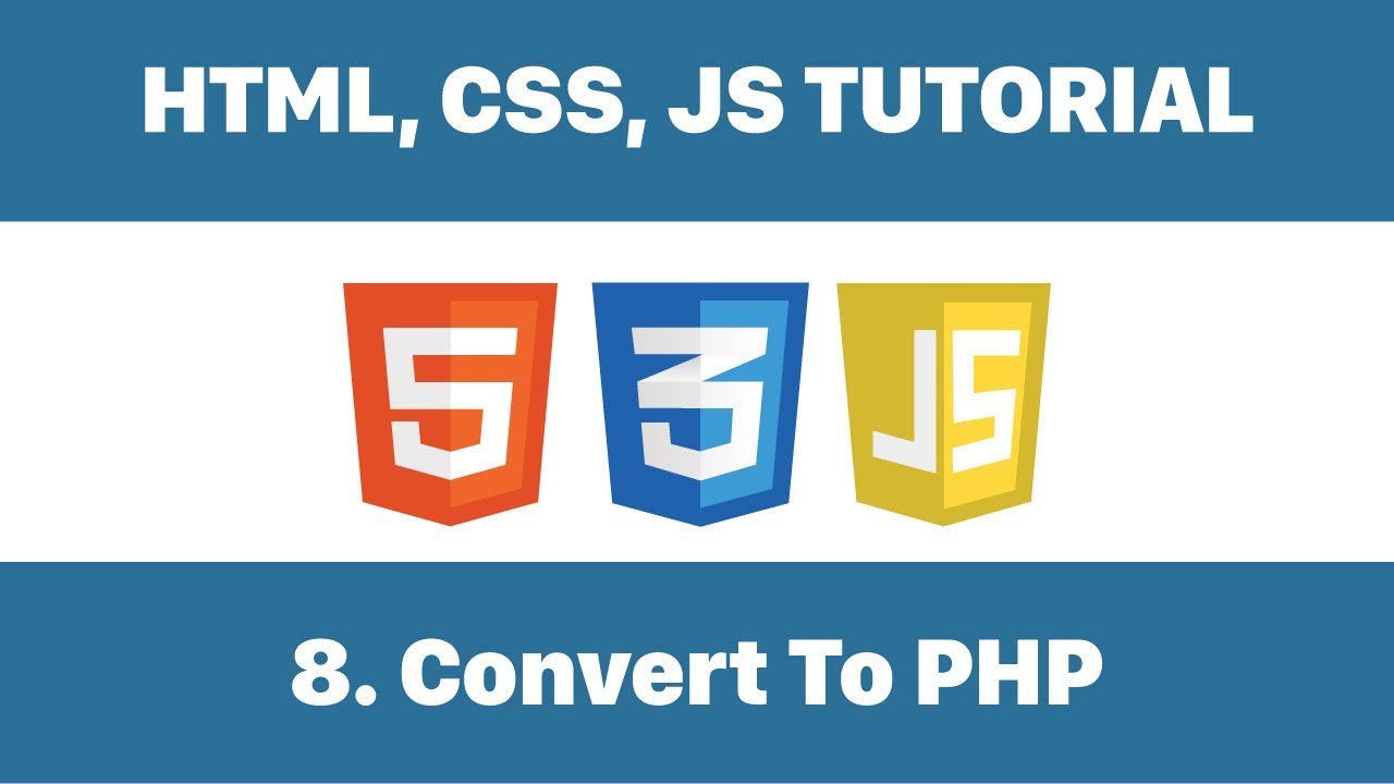 Convert Html To Php Youtube