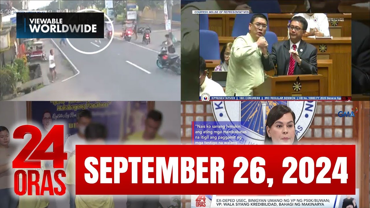 24 Oras Express September 26 2024 Hd Youtube
