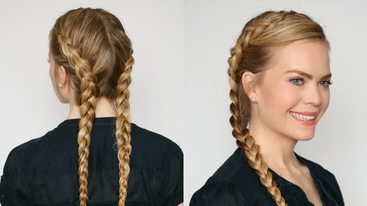 Two Dutch Braids Missy Sue Youtube