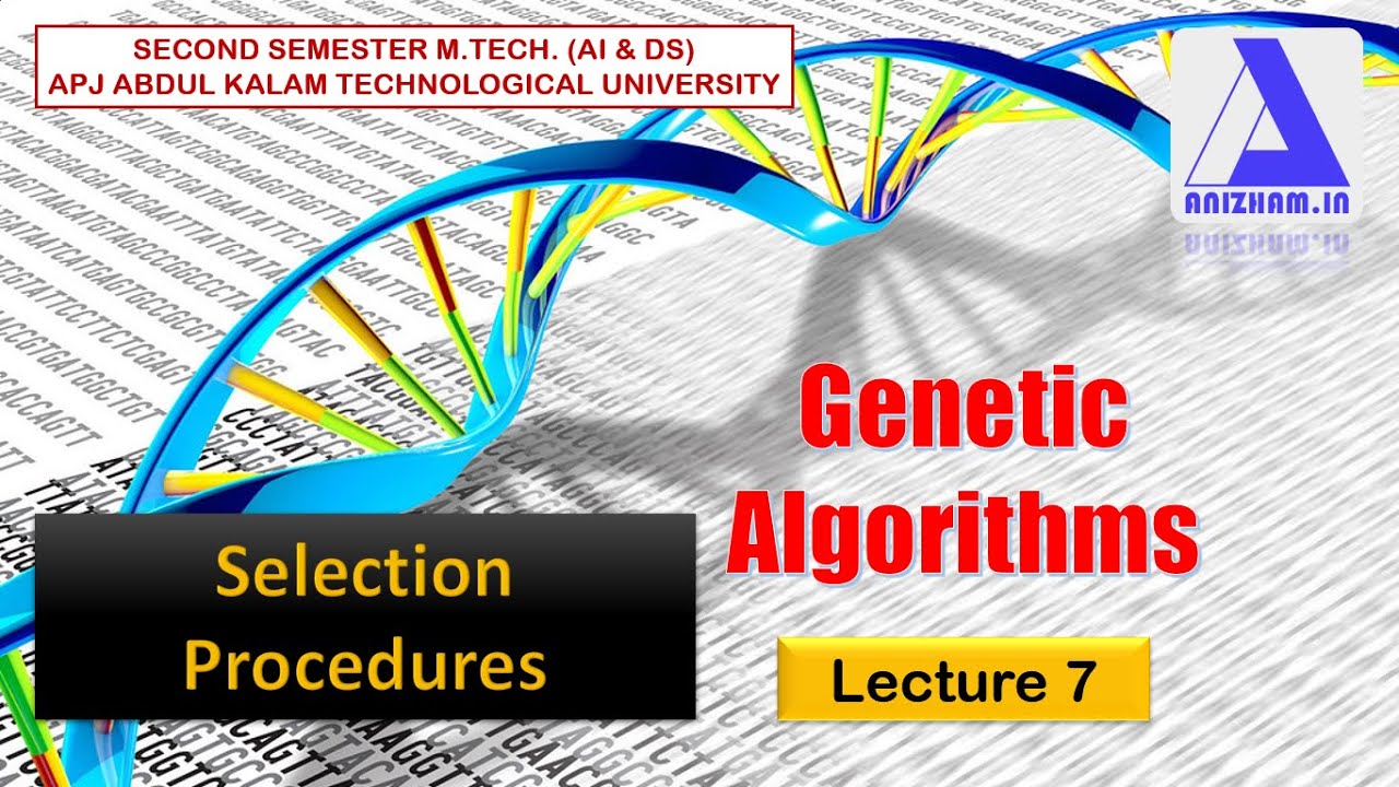 Parent Selection Methods In Genetic Algorithm Genetic Algorithms M