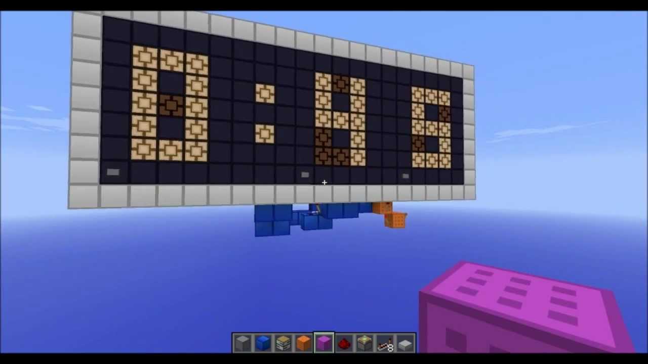 Minecraft Showcase Accurate Countdown Timer Youtube