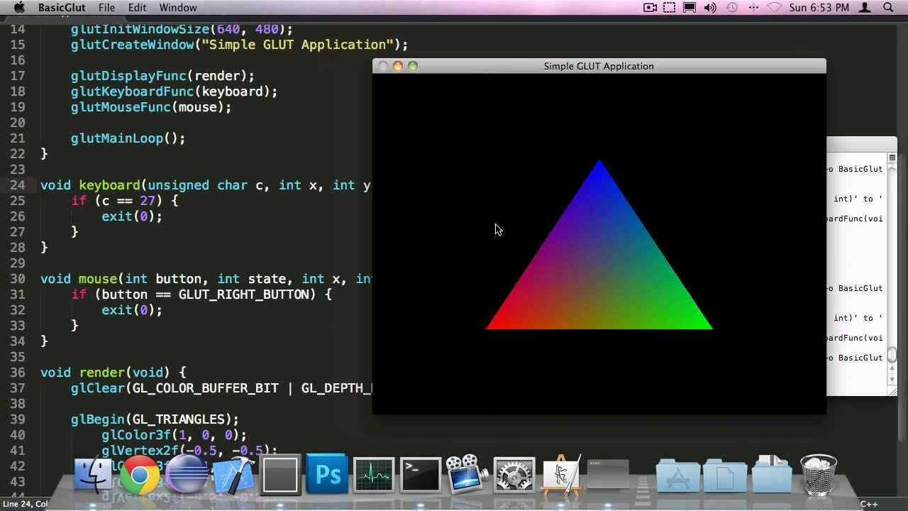Opengl C Tutorial Getting Started Mit Bildern C C Opengl Step By Step