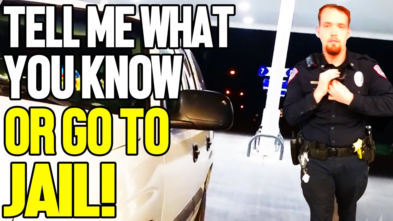 Officer Fails To Intimidate Witness Youtube