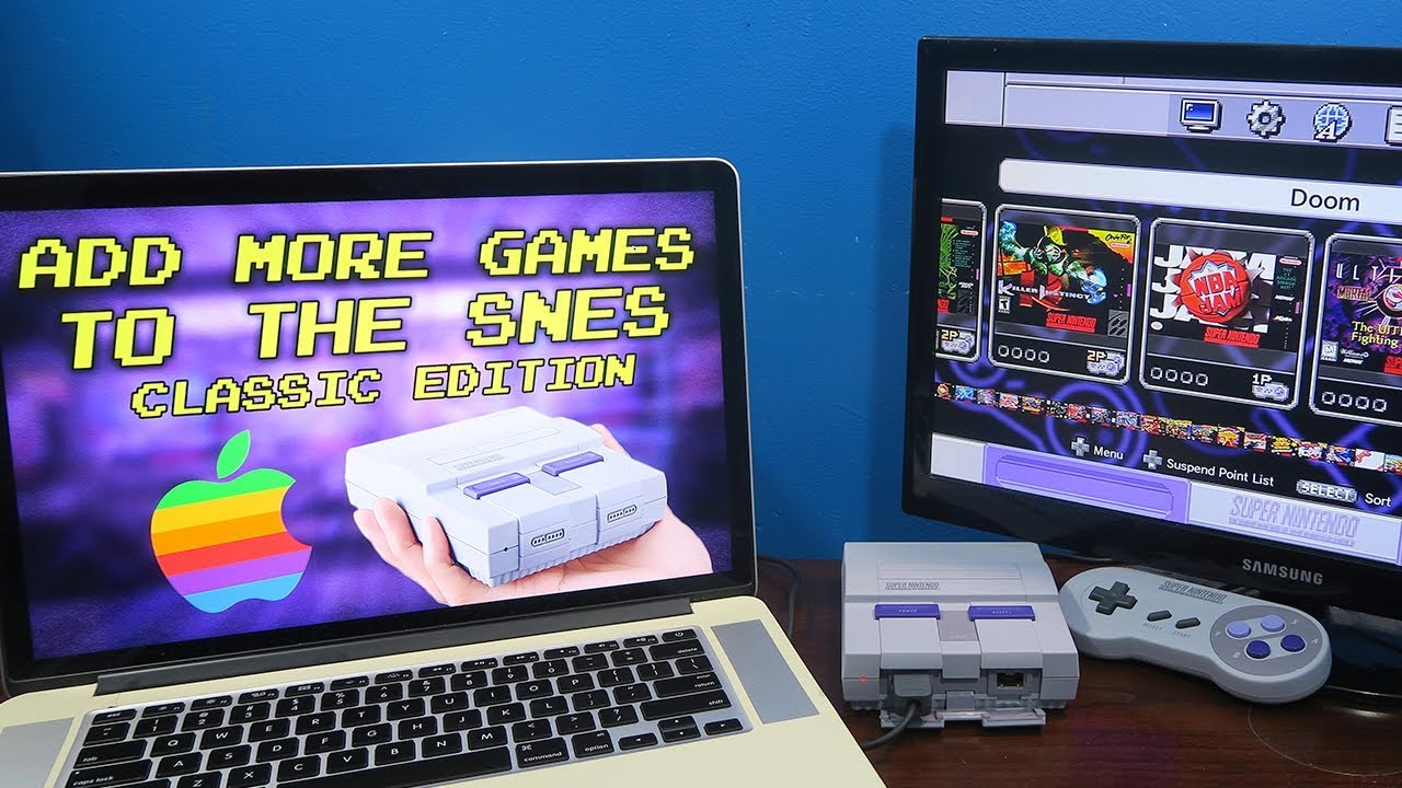 How To Add More Games To The Snes Classic Edition Youtube
