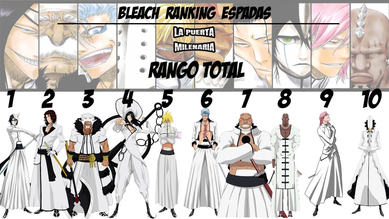 Best Bleach Espada Ranked List Of Bleach Espada Witdx