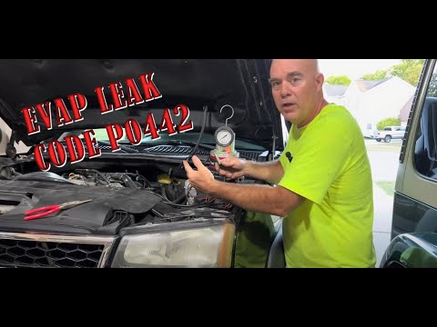 Code P0442 Chevy Silverado Small Evap Leak Detected Easy Fix Youtube