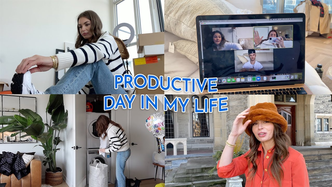 Productive Day In My Life Vlog Youtube