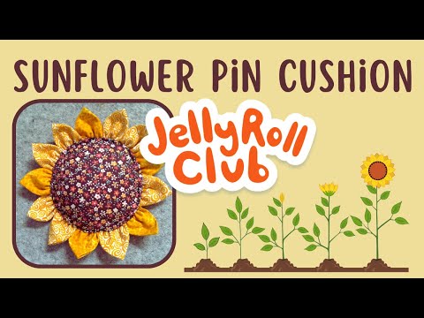Sunflower Pin Cushion Tutorial Diy Joy