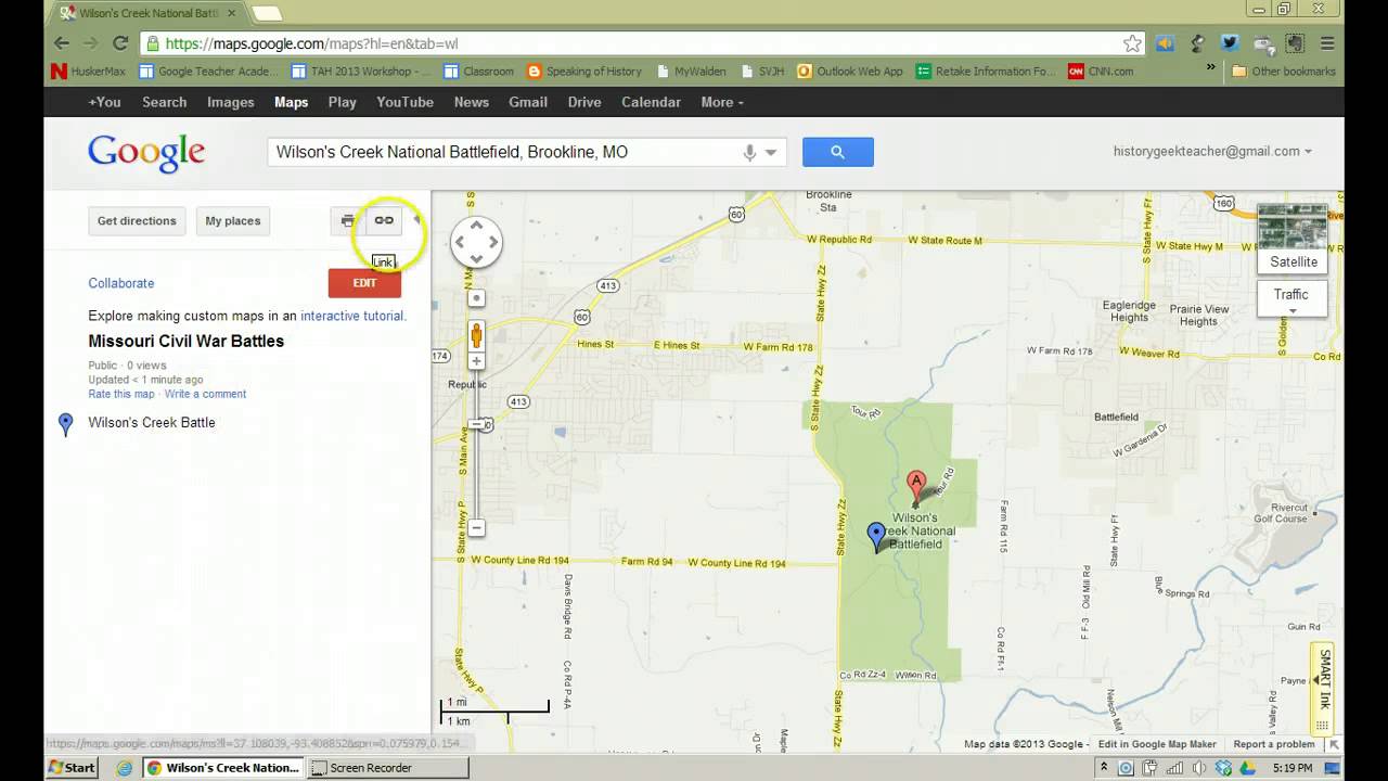Create Your Own Google Map Youtube