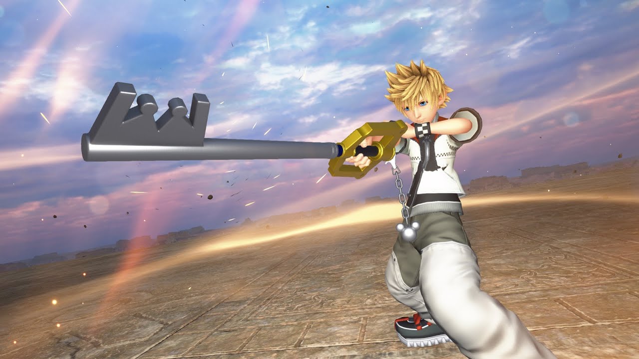 Kh3 Mod Roxas Moveset Showcase Youtube
