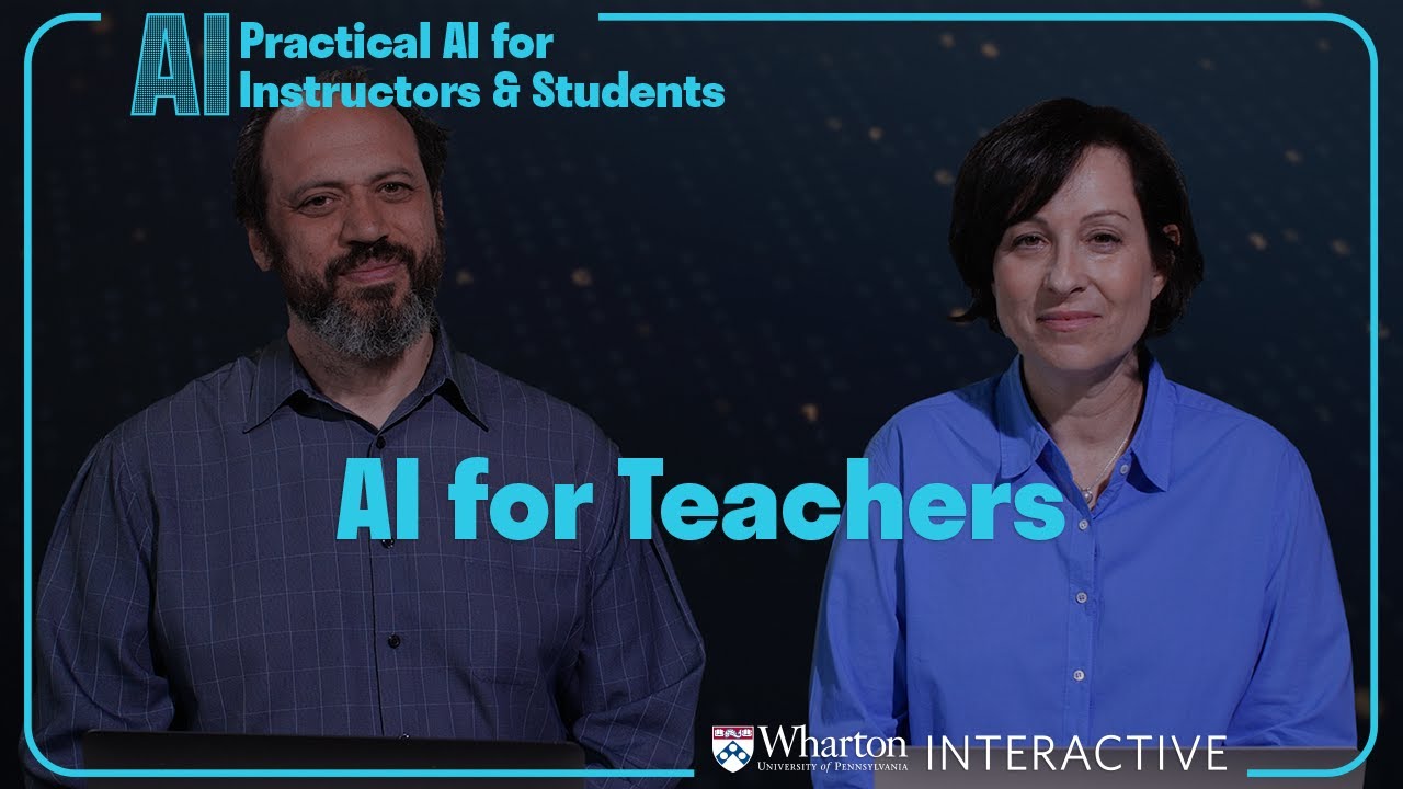 Practical Ai For Instructors And Students Part 4 Ai For Teachers Youtube