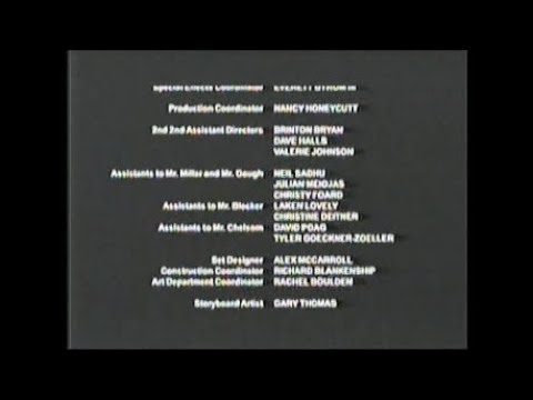 Hannah Montana The Movie 2009 End Credits Disney Channel 2012