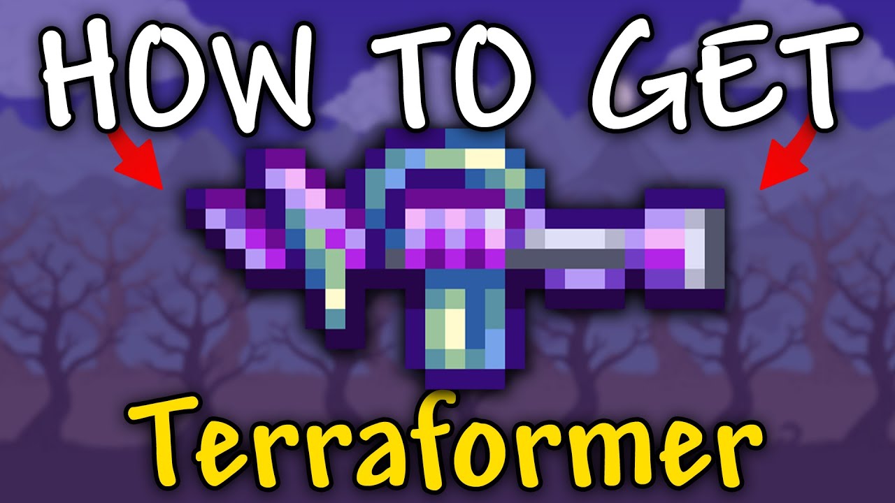How To Get Terraformer In Terraria Terraformer Terraria Youtube