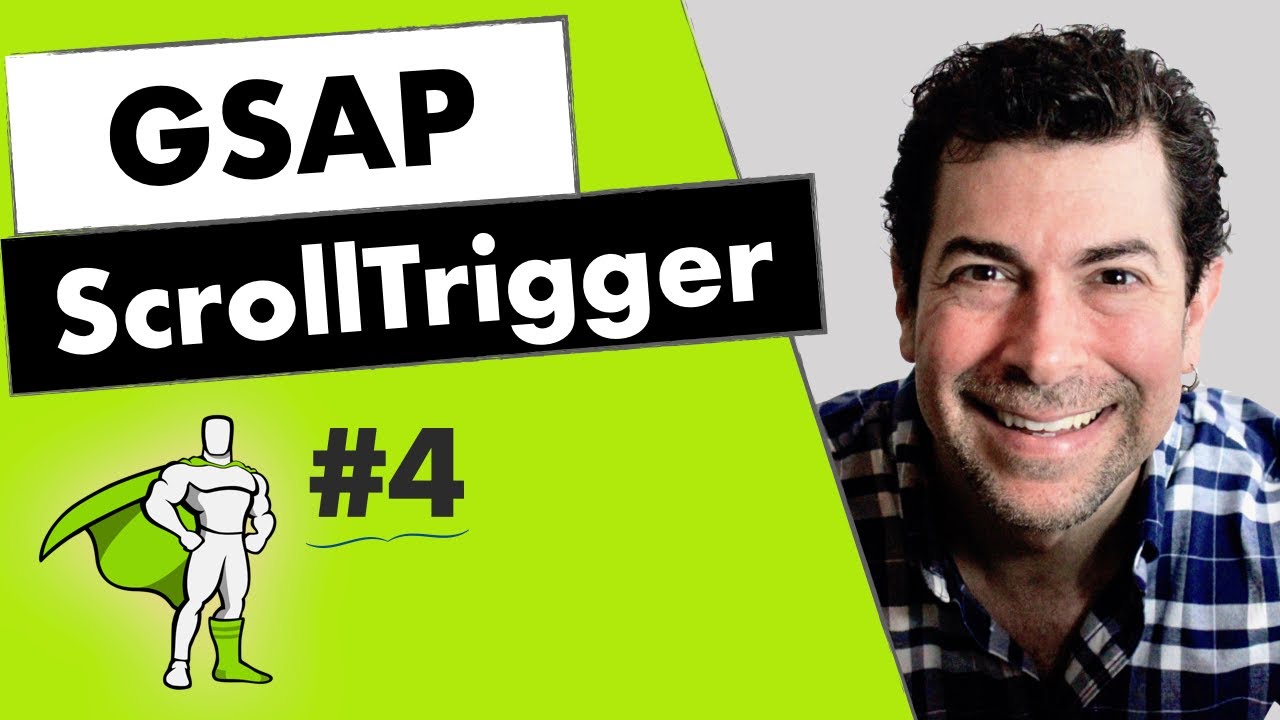 Scroll Trigger Tutorial 4 Scrub Youtube