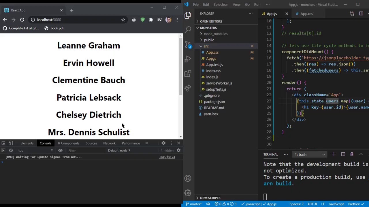 Random User Api Reactjs Tutorial Youtube