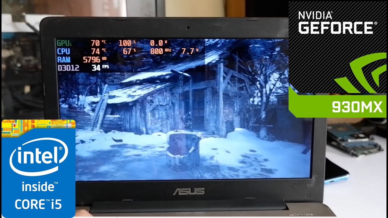 Nvidia 930mx Resident Evil Village Asus X456ur I5 Gen6 8gb Ram 1tb