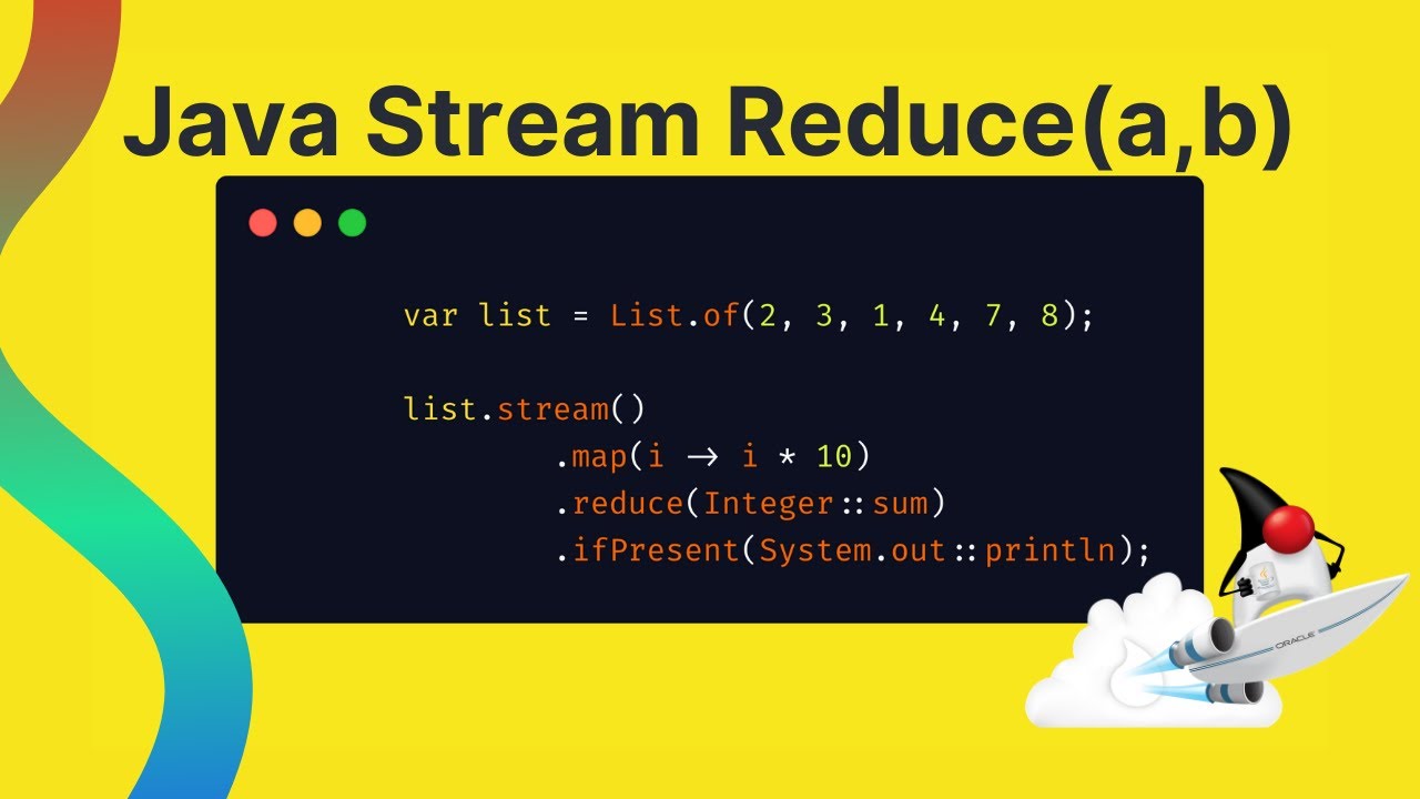 Java Stream Reduce Method Stream Reduce Tutorial Youtube