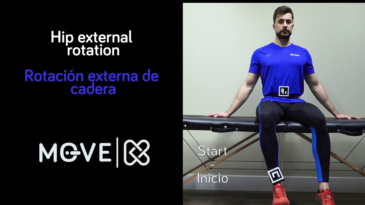 Rotación Externa De Cadera Hip External Rotation Youtube
