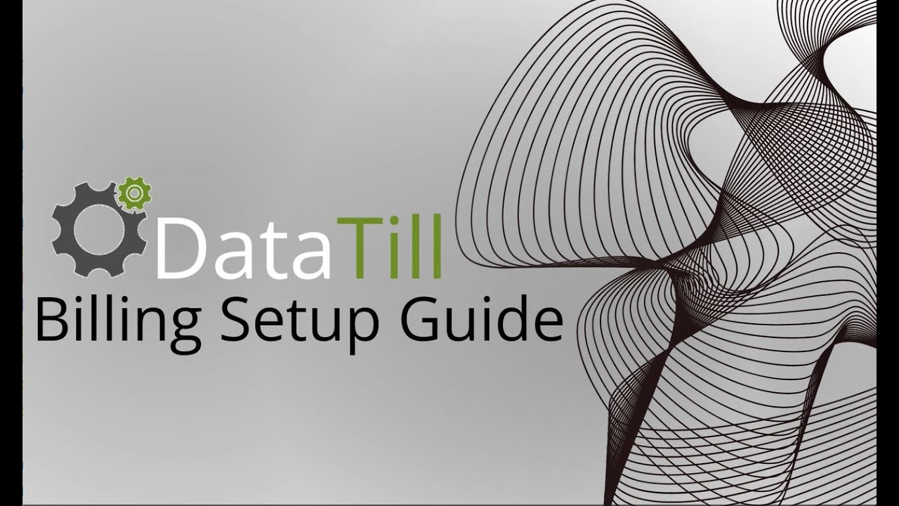 Datatill Billing Setup Guide Youtube