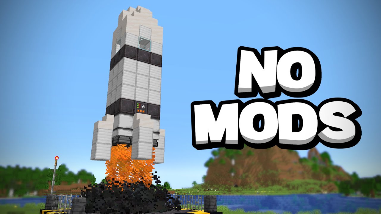 Minecraft Now Has Rockets 1 21 Datapack Youtube